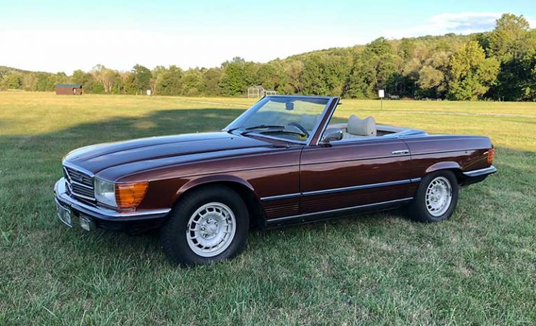 1971 Mercedes R107 350 SL FOR SALE – Early Euro-Spec w/ Manual ...