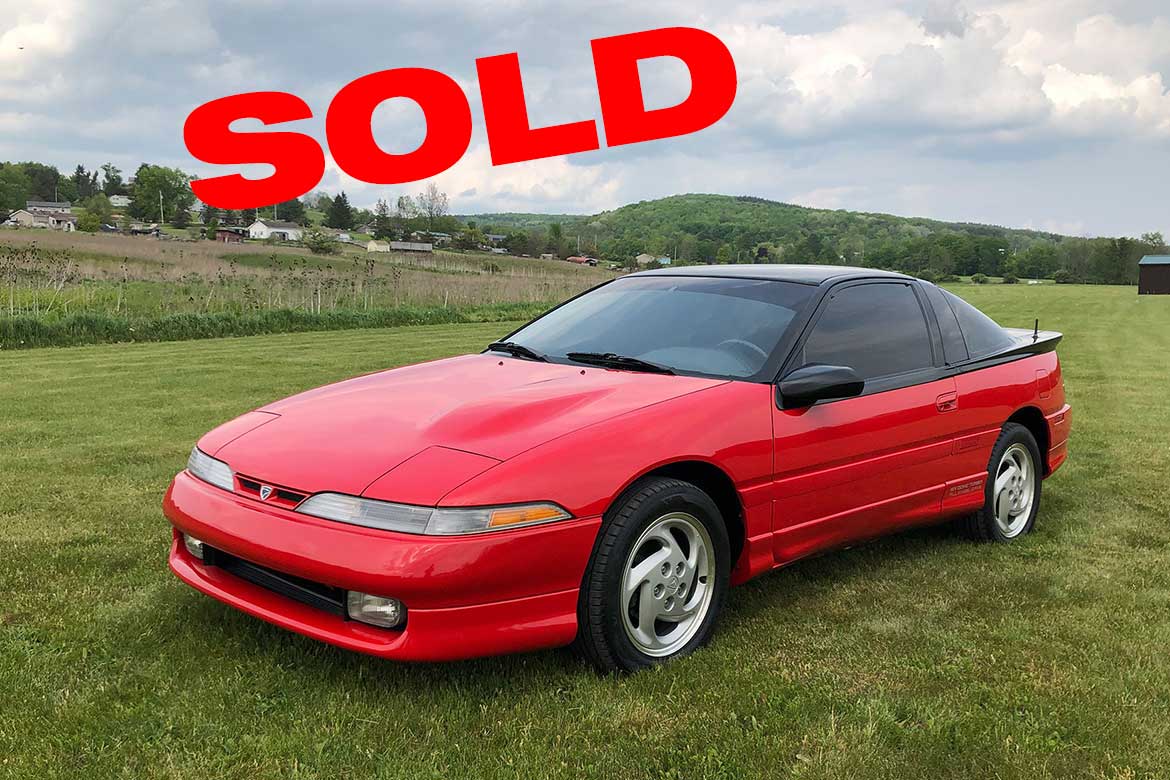 1990 Eagle Talon TSi AWD For Sale - 27,717 Original Miles - Tobin Motor ...